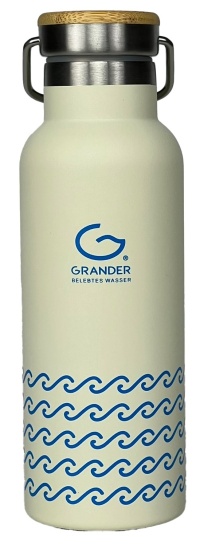 GRANDER® Water Revitalising Flask – Stainless Steel Thermos Bottle ...
